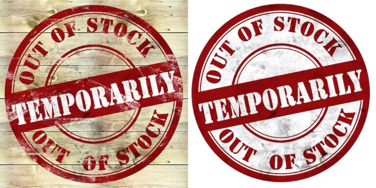 Sorry, Out of Stock – Out of Service – Crystal W. Davis